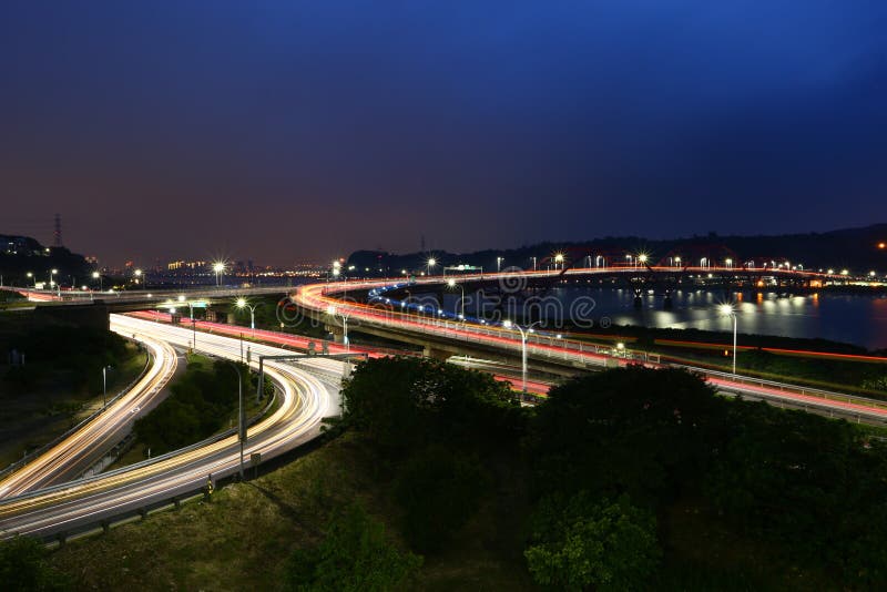 Long exposure at night stock photo. Image of long, exposure - 122598708