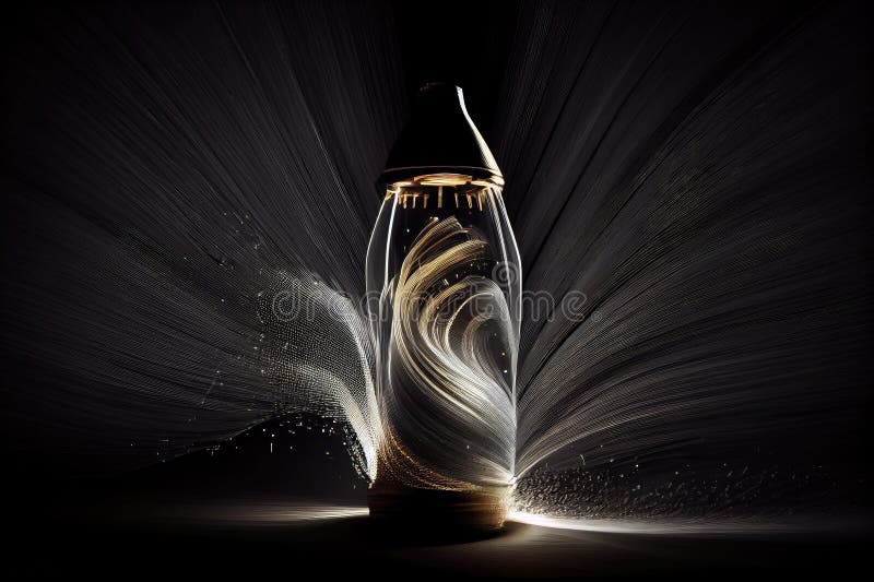 Long Exposure of Dynamic Light Source, Such As a Flashlight or Lantern ...