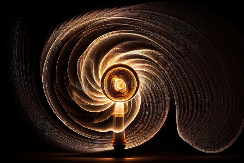 Long Exposure of Dynamic Light Source, Such As a Flashlight or Lantern ...