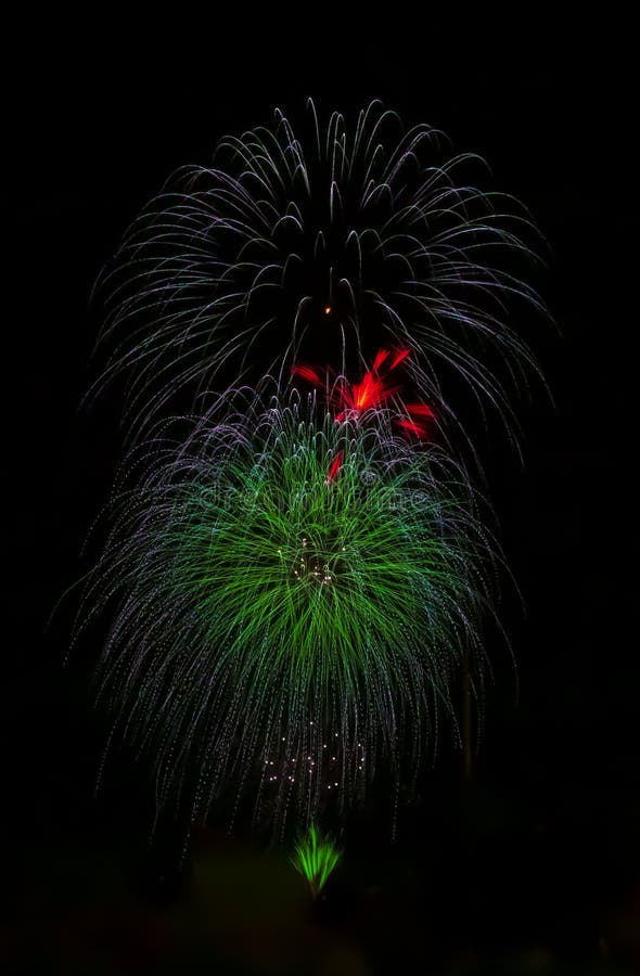 Fireworks stock image. Image of long, fireworks, firework - 131349593