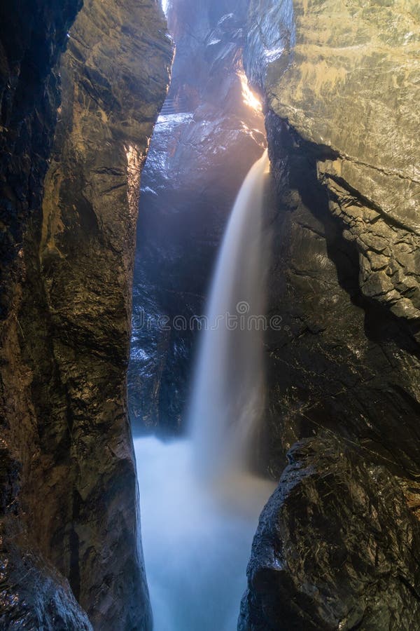 Long Exposure of a Hidden Waterfall â€“ Waterfall in between Massive ...