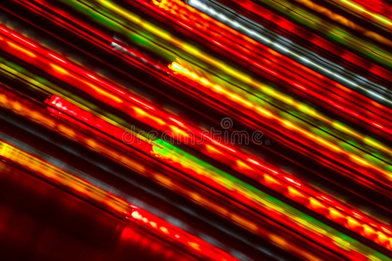 Long Exposure Light Background. Glowing Lights in Motion Stock ...