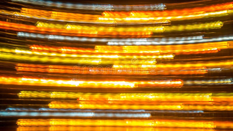 Long Exposure Light Background. Glowing Lights in Motion Stock Image ...