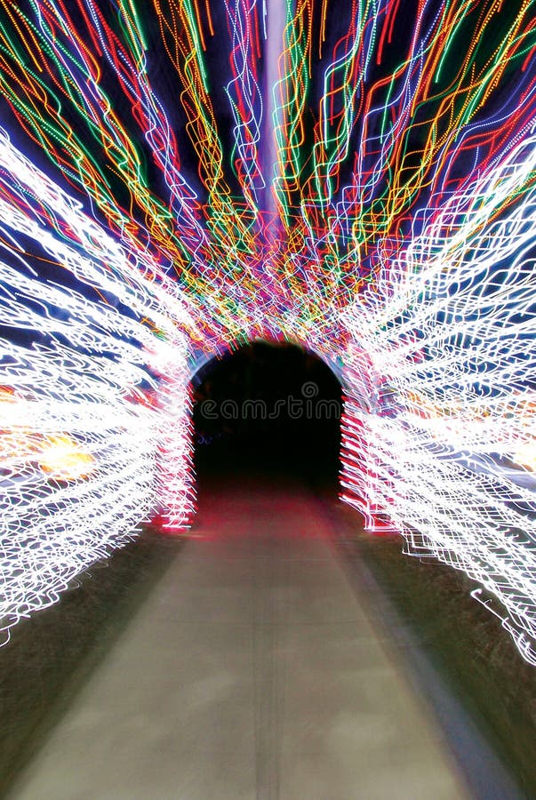 Long Exposure Light Streaks and Patterns Stock Photo - Image of element ...