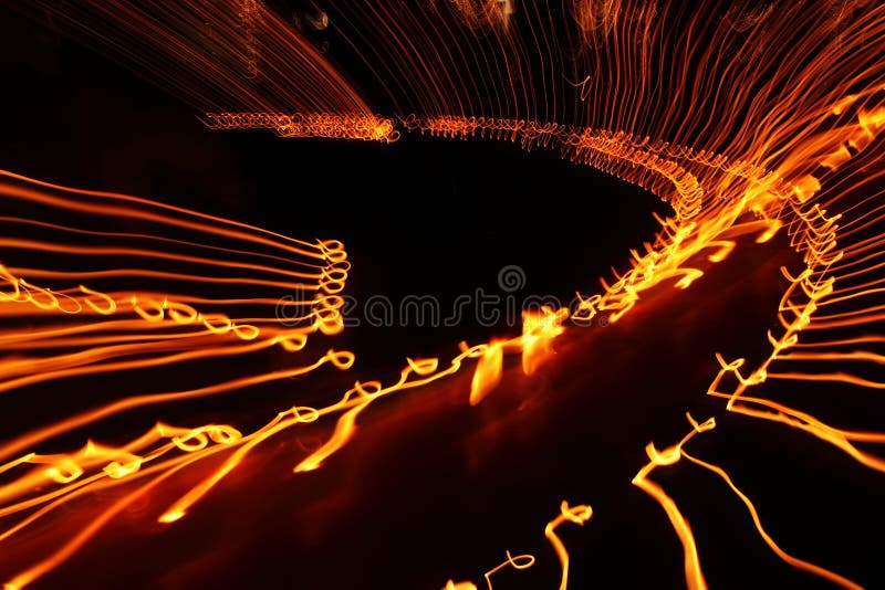 Long Exposure Lights Texture Macro Stock Image - Image of decoration ...