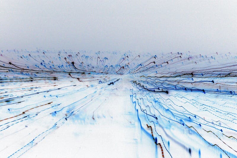 Long Exposure Lights Texture Macro Stock Image - Image of digital ...