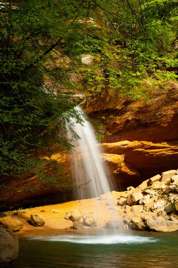 Lower Falls - Hocking Hills State Park - Ohio - Long Exposure of ...