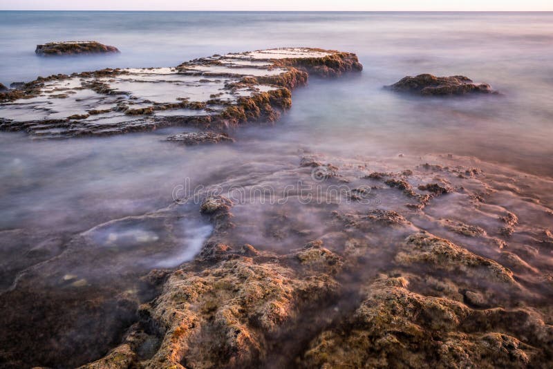 Long exposure ocean stock photo. Image of natural, ocean - 164760110
