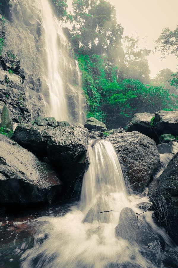 Long Exposure Photo of Waterfall Stock Photo - Image of waterfall, long ...