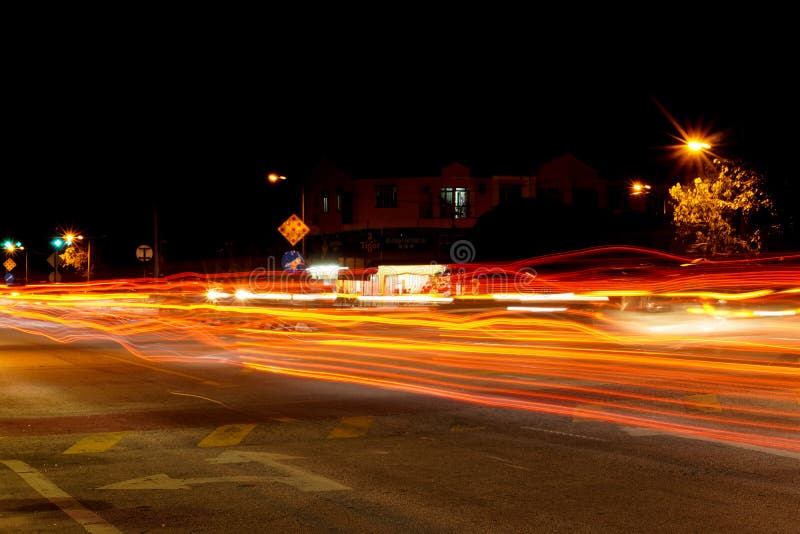 Long Exposure Photos at the Night Stock Photo - Image of long, exposure ...
