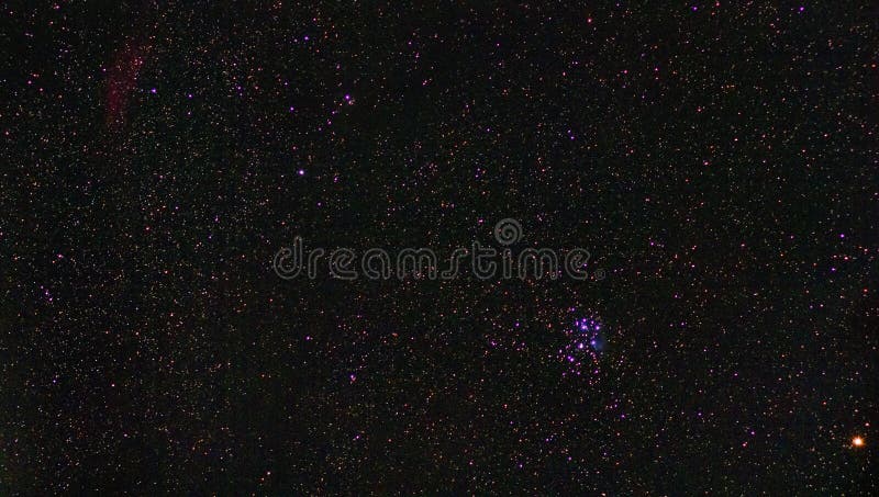 Long Exposure Shot of the Mesmerizing Starry Night Sky Stock Photo ...