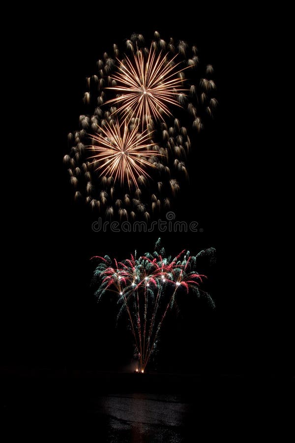 Fireworks stock photo. Image of fireworks, christmas - 137915042
