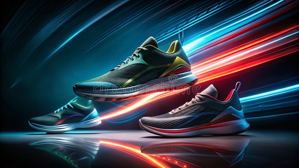 Long Exposure Trainer Shoe Designs Explore Versatile Styles from Filled ...