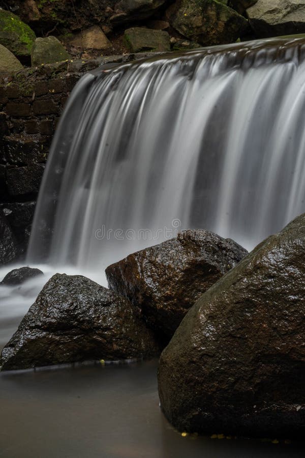 Long exposure waterfall stock image. Image of fall, autumn - 311129451