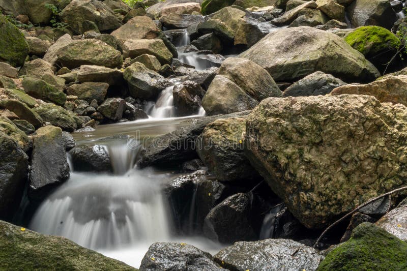 Long exposure waterfall stock image. Image of long, landscape - 311129483