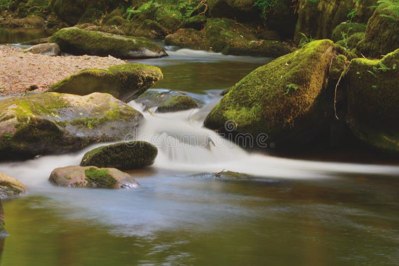 Watersmeet in Devon stock photo. Image of picturesque - 107232806