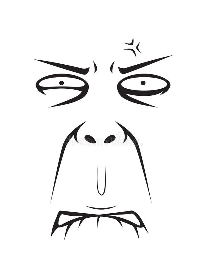 Disturbed Face Stock Illustrations – 1,297 Disturbed Face Stock ...