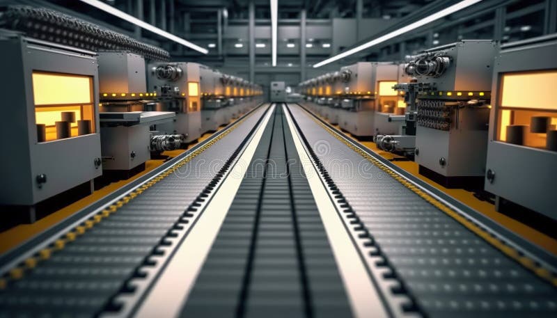 A Long Factory Assembling Conveyor Line Can Improve Your Productivity ...