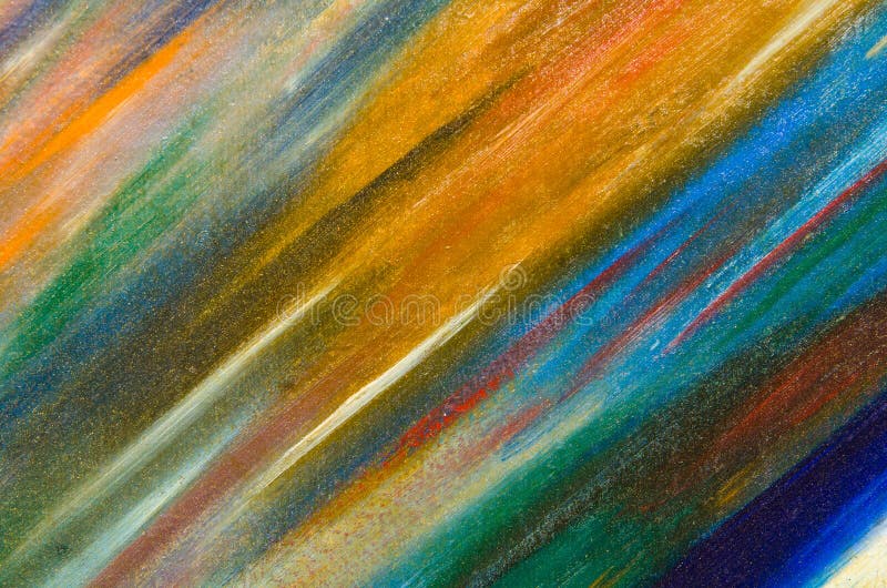 Long and Fine Smears on Canvas Stock Illustration - Illustration of ...