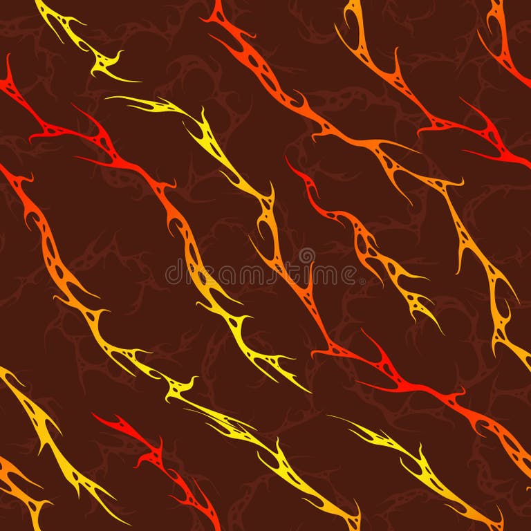 Long flames pattern stock vector. Illustration of curve - 50521840