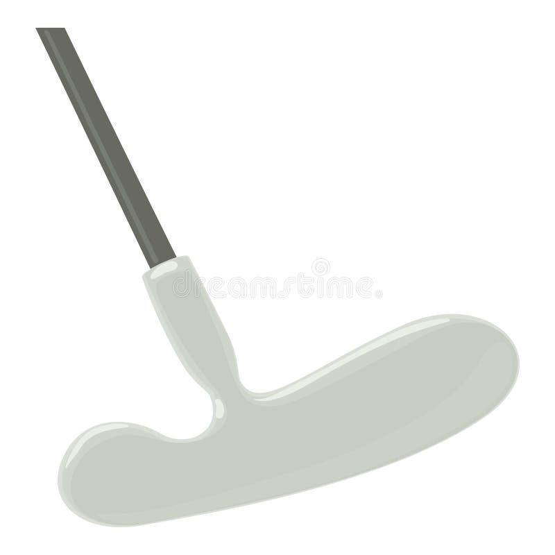 Long Golf Stick Icon, Cartoon Style Stock Vector - Illustration of ...