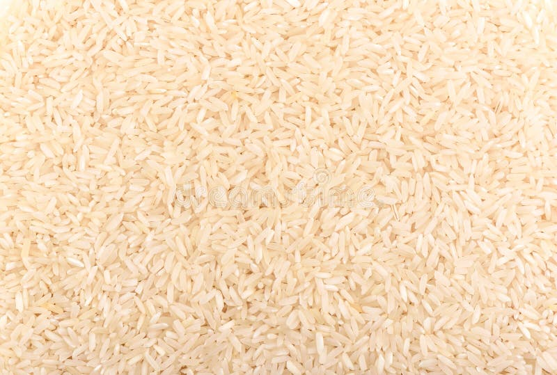 Long Grain Rice As Background. Rice Texture Stock Image - Image of ...