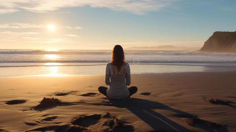 Mindfulness Beach Stock Illustrations – 1,380 Mindfulness Beach Stock ...