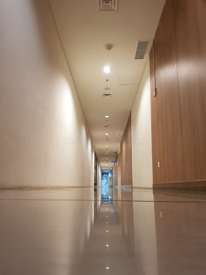 Long hall stock image. Image of lonely, education, corridor - 2600625