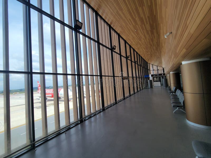 Long Hallway Many Windows Plane Background Stock Photos - Free ...