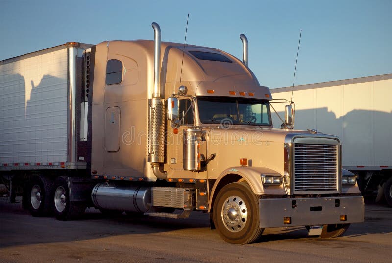 Long Haul Trucking stock image. Image of shipment, truckload - 22090711