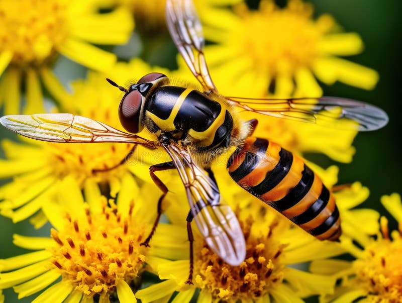 Long Hoverfly Stock Illustrations – 4 Long Hoverfly Stock Illustrations ...