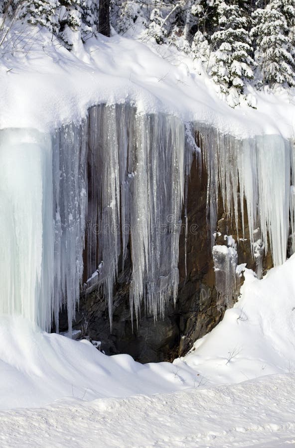 Long ice cycle stock image. Image of nature, white, rock - 28424693