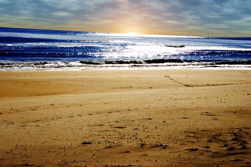 Long Island Beach Sunrise stock photo. Image of newyork - 81218