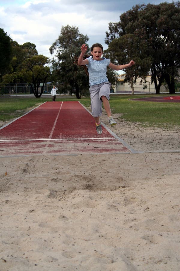 Long Jump stock photo. Image of athletic, girl, healthy - 1032822