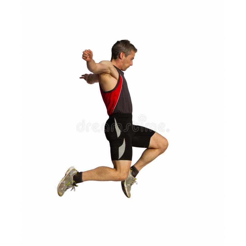 Long jump stock image. Image of training, healthy, track - 21976201