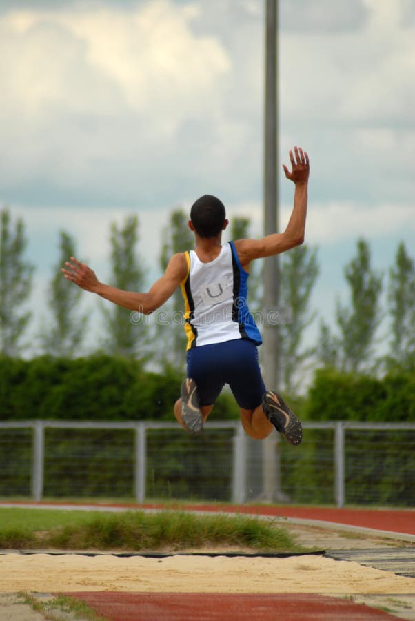 Long Jump stock image. Image of strength, sport, running - 2731195