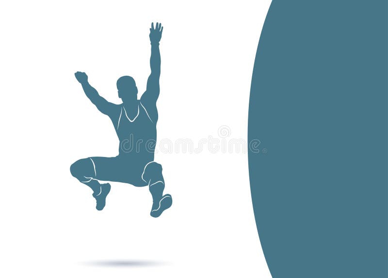 Athletics Long Jump Silhouette Stock Illustrations – 275 Athletics Long ...