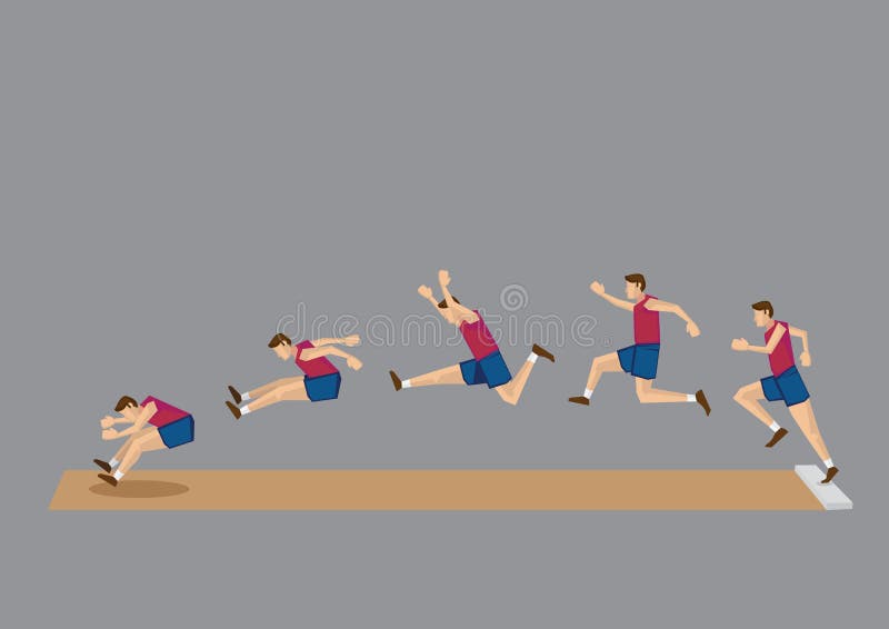 Long Jump in Action Sequential Vector Icons Stock Vector - Illustration ... Long Jump in Action Sequential Vector Icons Stock Vector - Illustration ...