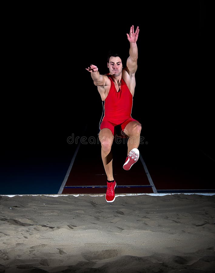Long jump athlete stock photo. Image of championship - 37649578
