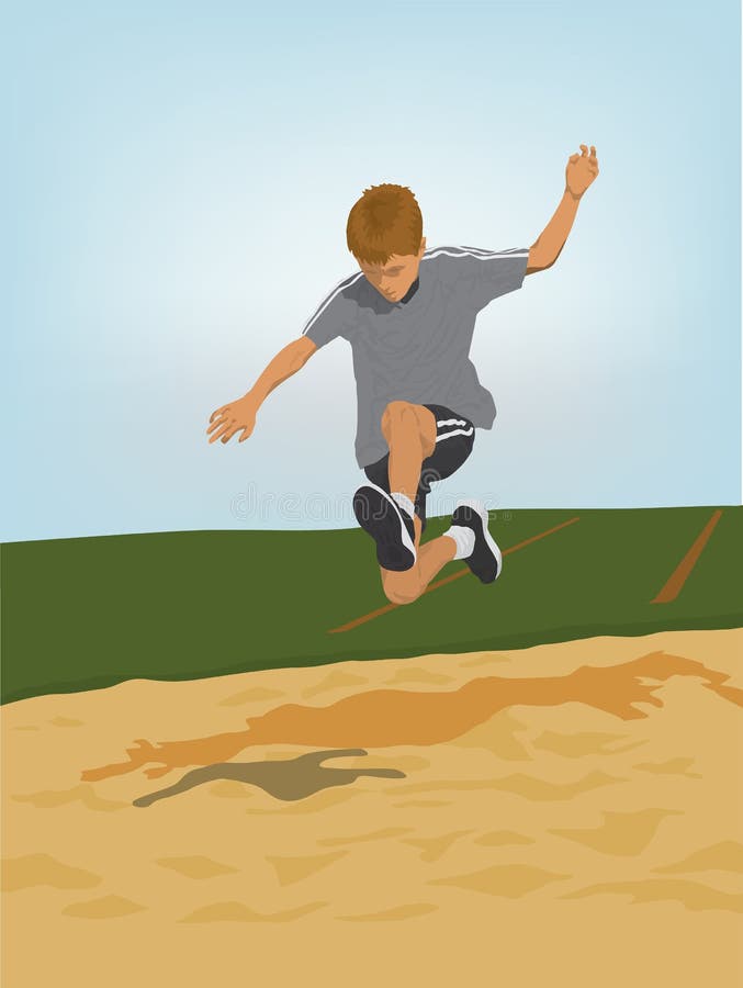 Triple Jump Cartoon