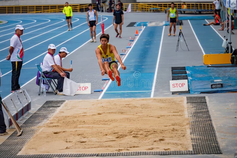 Long Jump in the National Games Editorial Photo - Image of sports, jump ...