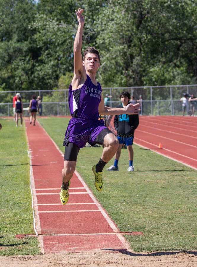 The Long Jumper editorial stock photo. Image of competitors - 86266773