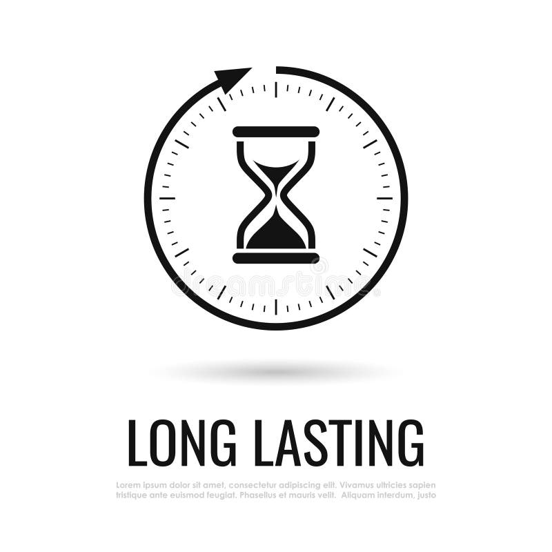 Long lasting web icon stock vector. Illustration of formula - 350446722