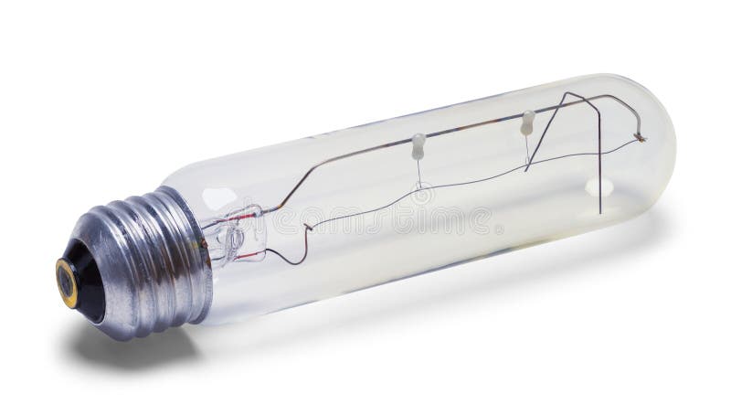 Long Light Bulb stock image. Image of bulb, clear, spotlight - 313049845