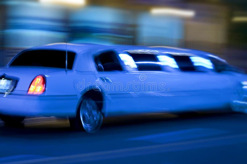 City Limo at Night stock photo. Image of hour, auto, club - 6373892