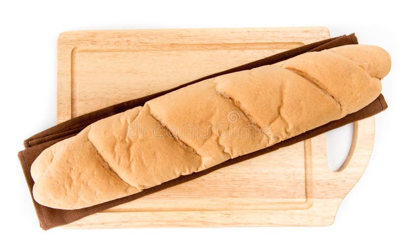 Long loaf isolated stock image. Image of grain, gold - 28584837