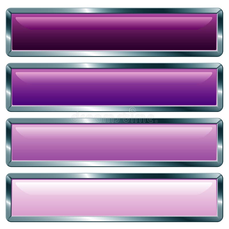 Long metallic violet stock vector. Illustration of metallic - 10684981