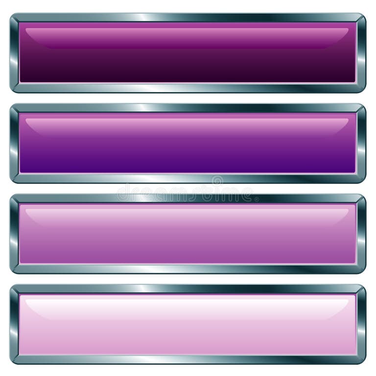 Long metallic violet stock vector. Illustration of metallic - 10684981