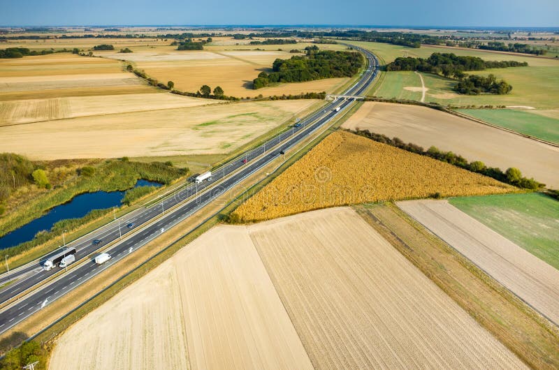 Long modern highway stock photo. Image of architecture - 70370578