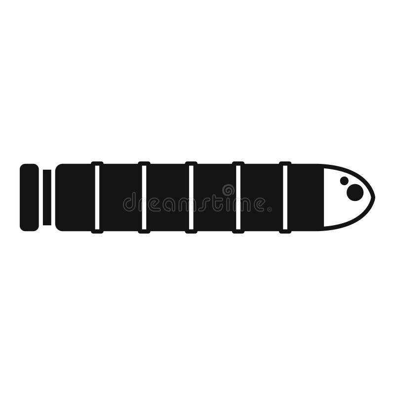 Long Modern Submarine Floating Underwater Icon Stock Vector ...